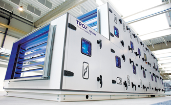 Use Case TROX – components transformed into central air handling units